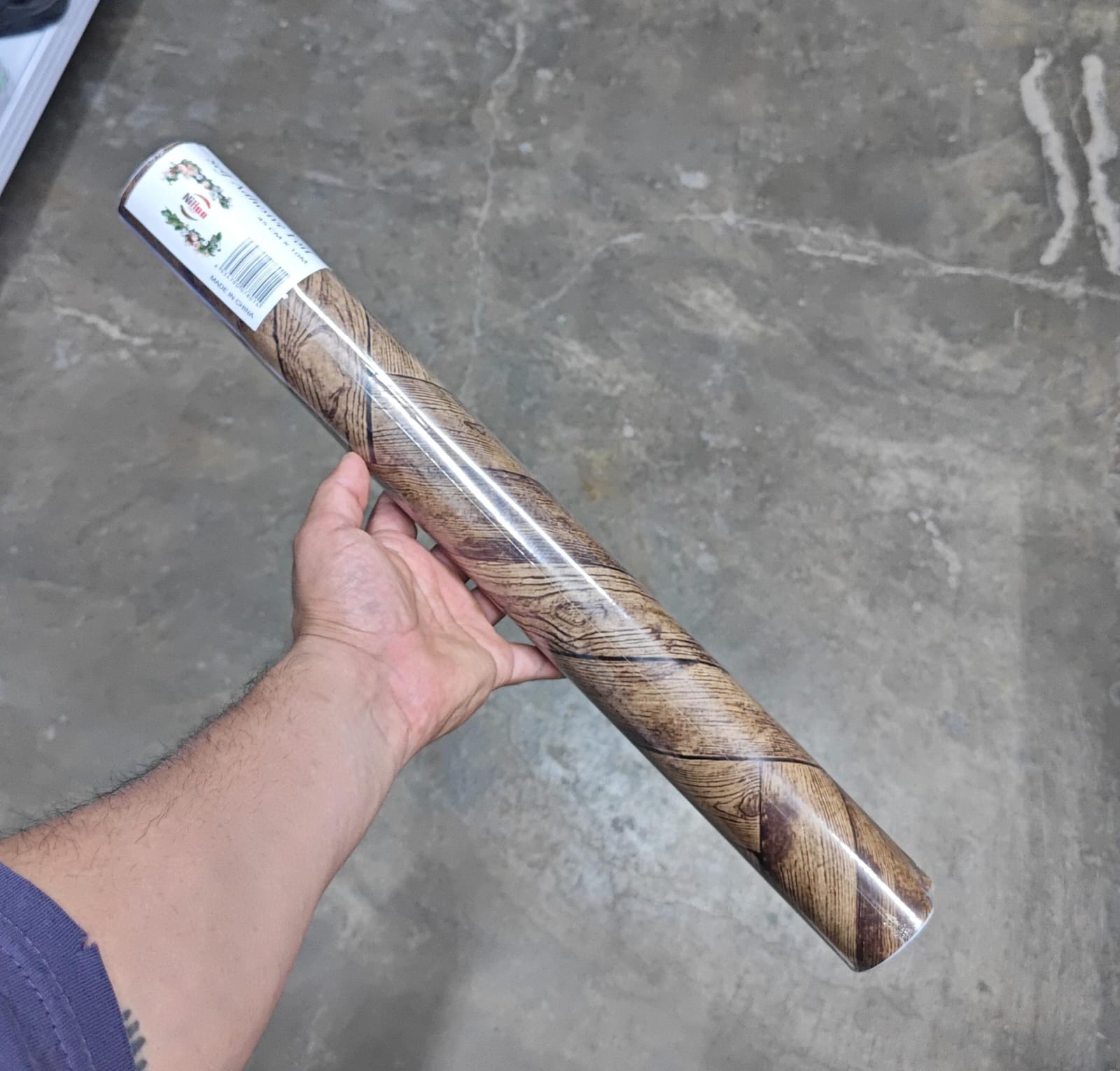 Papel tapiz plástico 7C grosor*0.45*10M